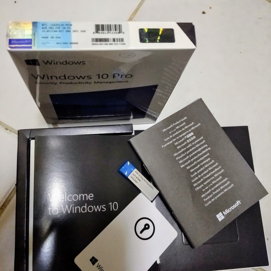 Jual windows 10 pro fpp retail bisa pindah pc windows 10 pro original ...