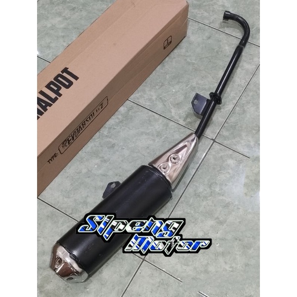 Jual KNALPOT STANDARD HONDA REVO ABSOLUTE REVO FIT BLADE 110 2010 2011 ...