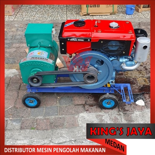 Jual Genset Solar Mesin Diesel 7 HP Radiator dengan Dinamo ST3 2500 ...