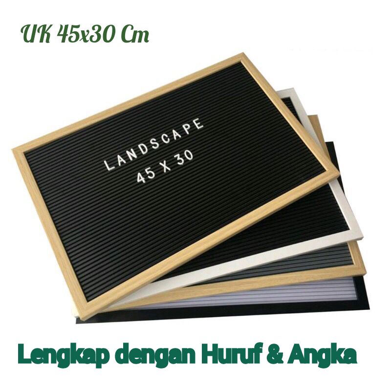 Jual Papan Nama Bayi Landscape Set Huruf | Shopee Indonesia