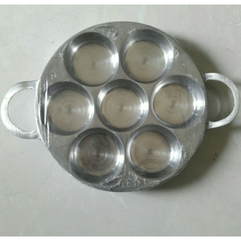 Jual Cetakan kue lumpur kamir martabak mini cilor isi 7PANDA+Tutup ...