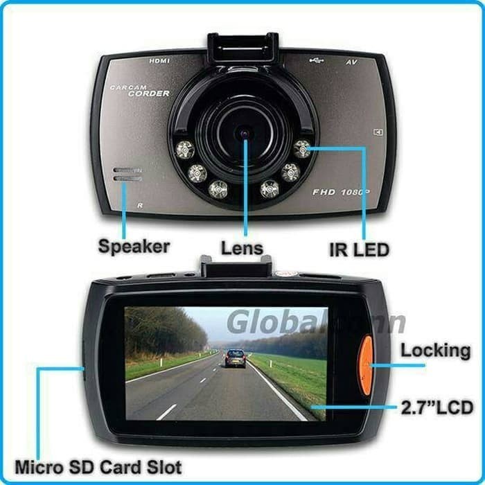 Jual Kamera Mobil Full HD 1080P CAR DVR Camcorder Camera Recorder ...