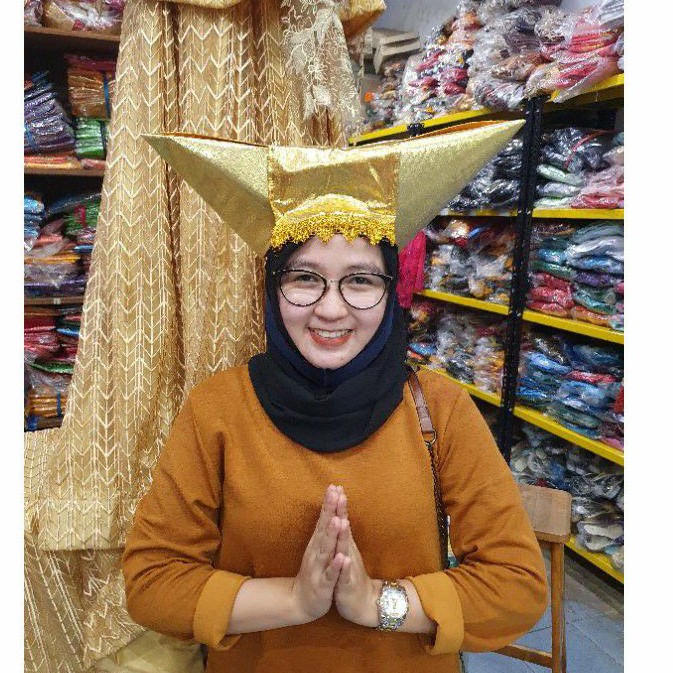 Jual Topi Tanduk Minang Kabau / Topi Adat Padang | Shopee Indonesia