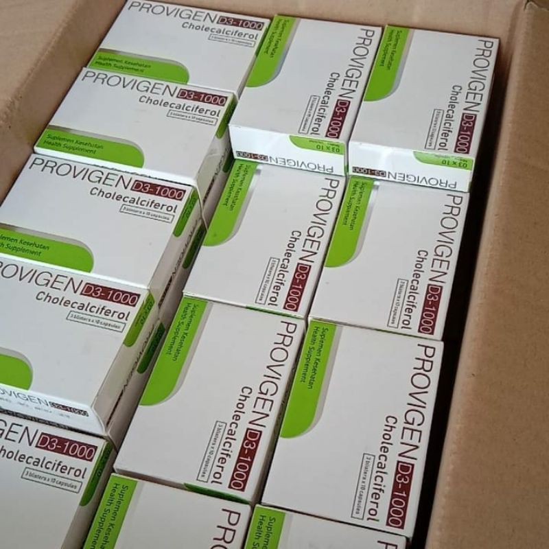 Jual Provigen / vitamin d3 1000 iu | Shopee Indonesia