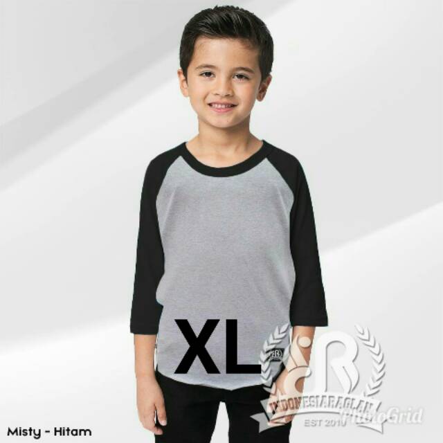 Jual Raglan Kids Premium Anak cowok Cewek Berkualitas Bagus Seragam ...