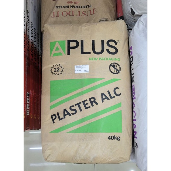 Jual APLUS 22 PLASTER BATA RINGAN 40 KG | Shopee Indonesia