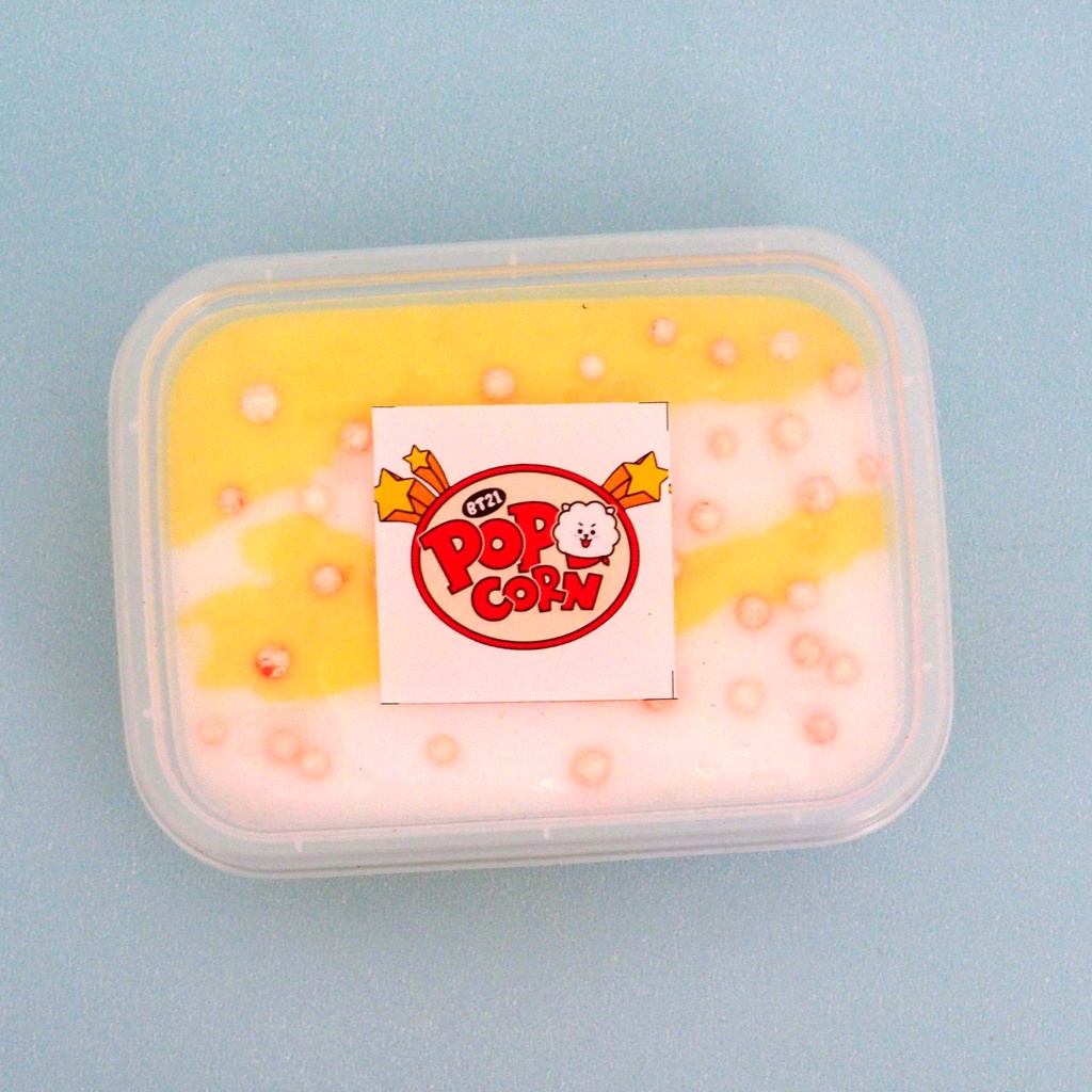 Jual Slime BT Snack Dessert Box Slime Tofu Wangi Toping Springkels ...