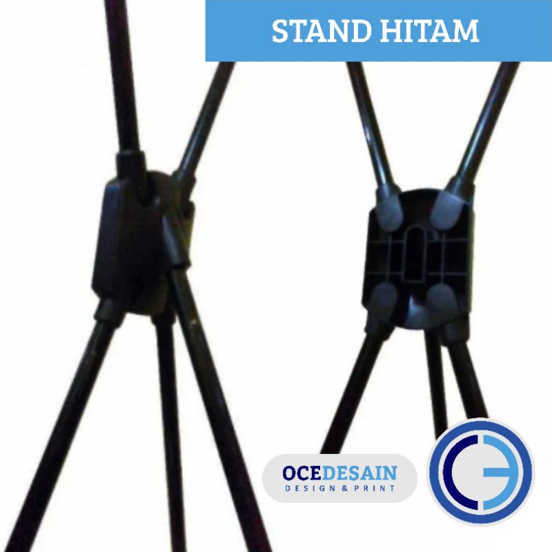 Jual (HITAM) STAND / TIANG / RANGKA X-BANNER 60X160 | Shopee Indonesia