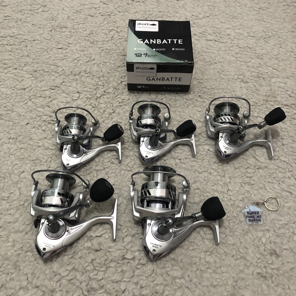Jual Reel Pancing IROLY Ganbatte Power Handle 13bb Rill Ril Murah ...