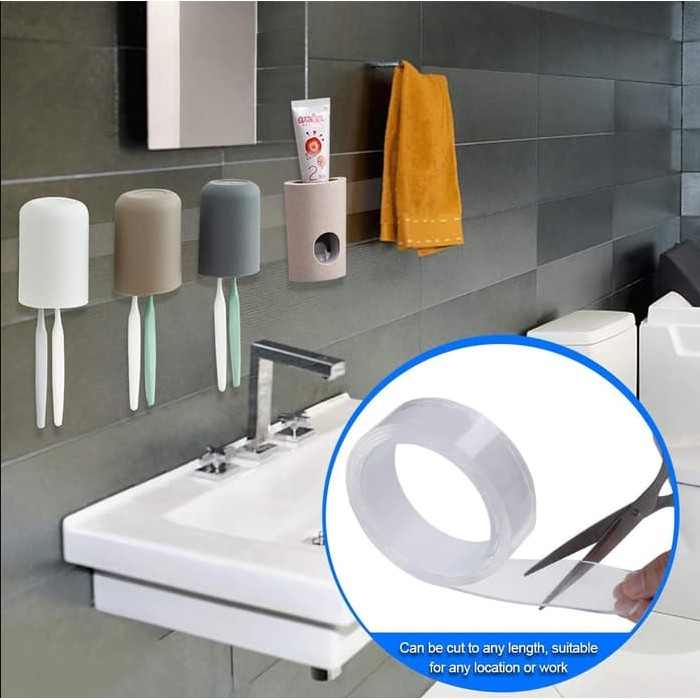 Jual Double Tape Magic Tape Serbaguna Perekat Barang Serbaguna Double ...