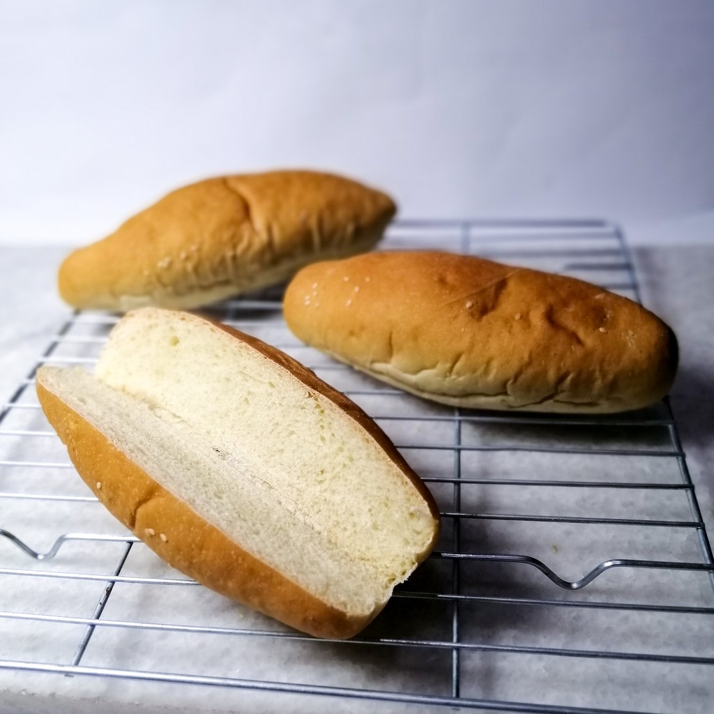 Jual Roti Bun Burger hotdog diameter 10 cm dan 8 CM (kebutuhan MBG chat ...