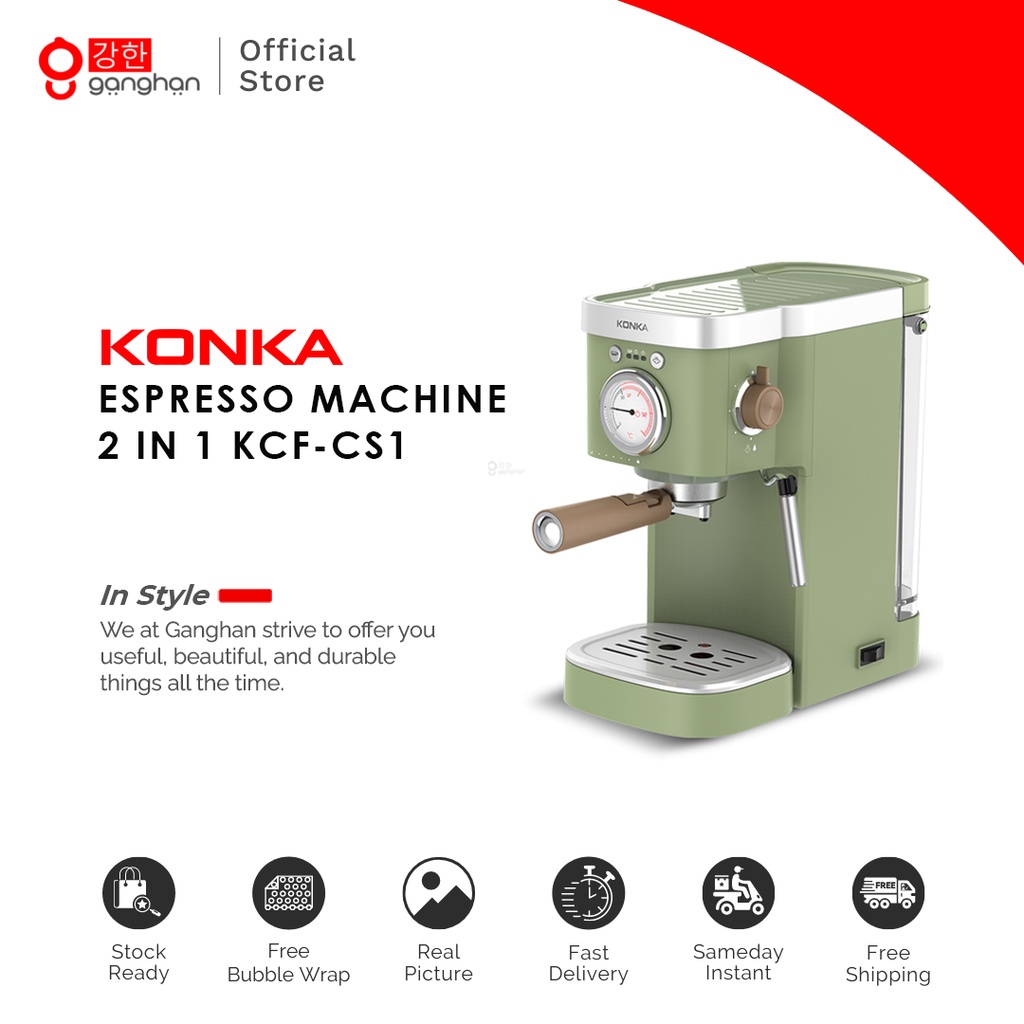 Jual KONKA Espresso Coffee Machine | Mesin Kopi - KCF-CS1 | Shopee ...