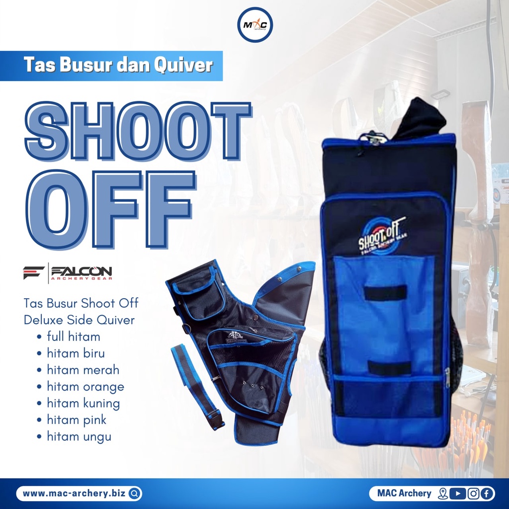 Jual PAKET HEMAT SHOOT OFF DAN BACKSIDE QUIVER / SIDE QUIVER PANAHAN ...