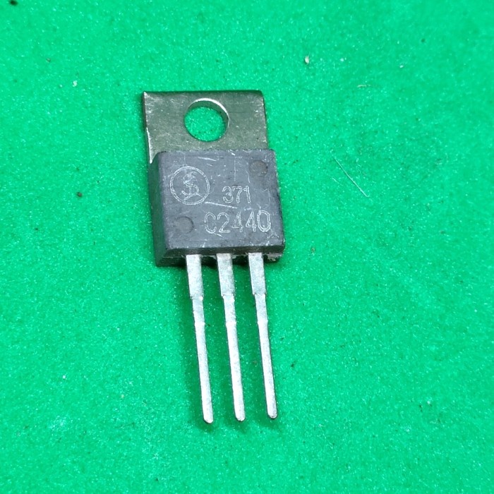 Jual c2440 2sc2440 N CHANNEL MOSFET SWITCHING REGULATOR 450V 5A 40WATT | Shopee Indonesia