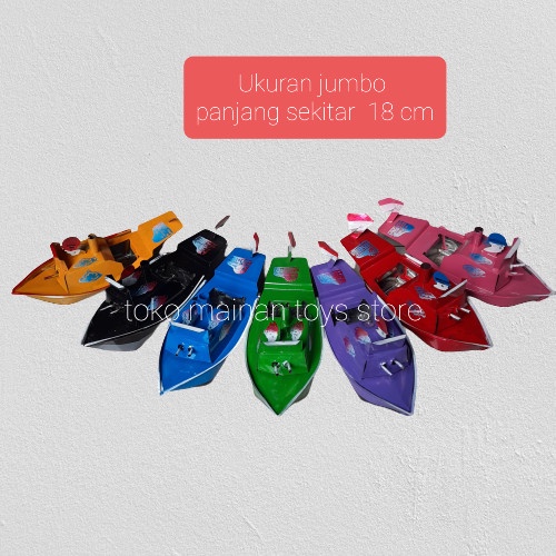 Jual perahu kapal api otok otok ukuran jumbo mainan anak tradisional ...