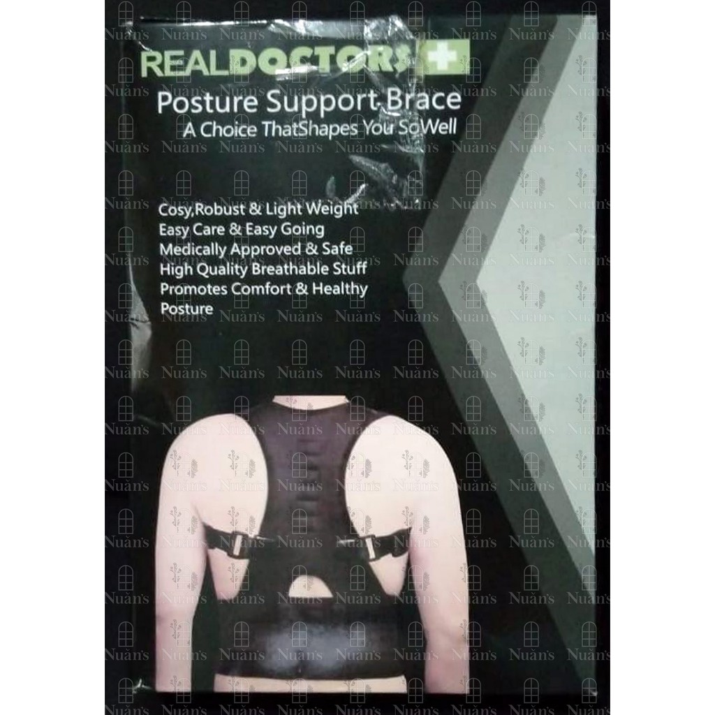 Jual Real Doctor Penegak Punggung / Back Posture Support Brace | Shopee ...