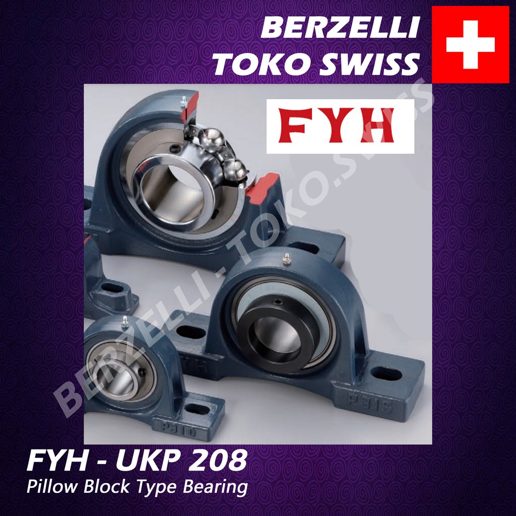 Jual FYH UKP 208 J PILLOW BLOCK BEARING | Shopee Indonesia