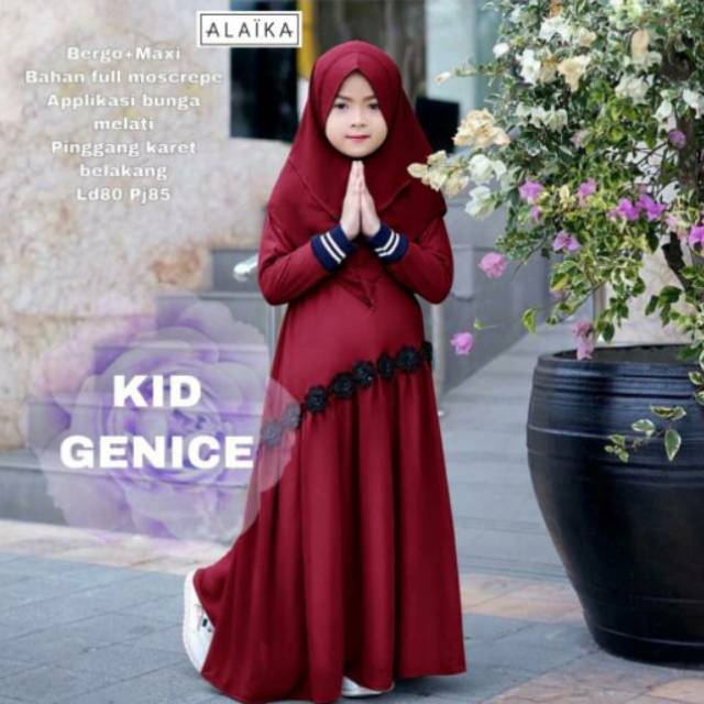 Jual KIDS GENICE Set | 6 Warna Alaika | Shopee Indonesia