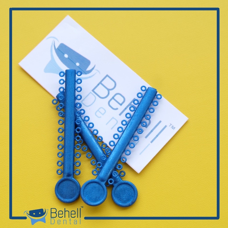 Jual Karet Behel Motif Power O ring Bulat PREMIUM - Dental rubber band ...