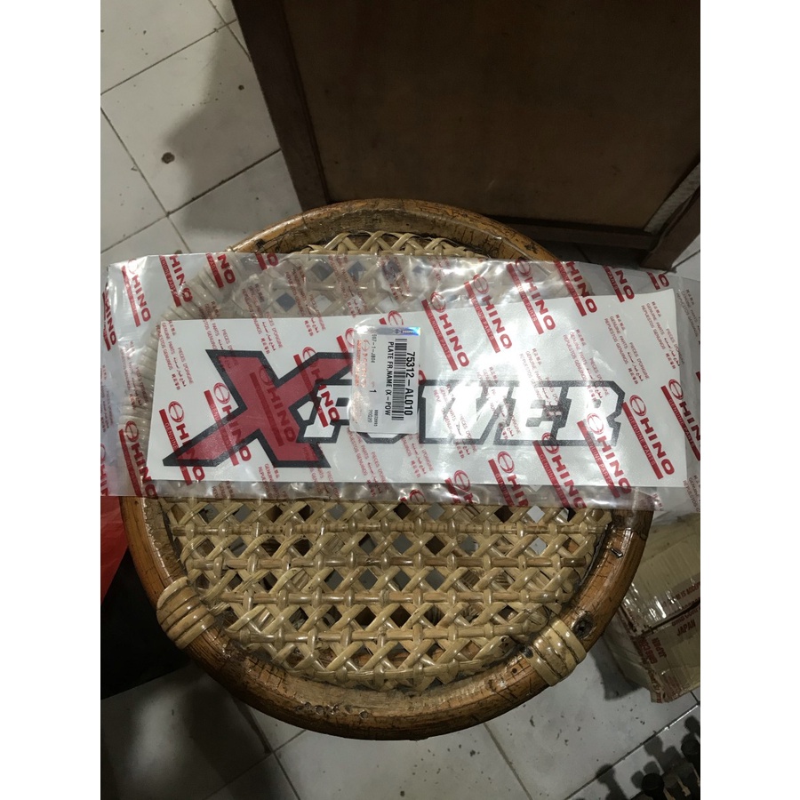Jual Tempelan stiker sticker xpower x power Toyota Hino Dutro HT 130 ...