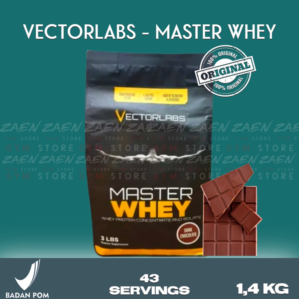 Jual VECTORLABS MASTER WHEY 3 LBS | Shopee Indonesia