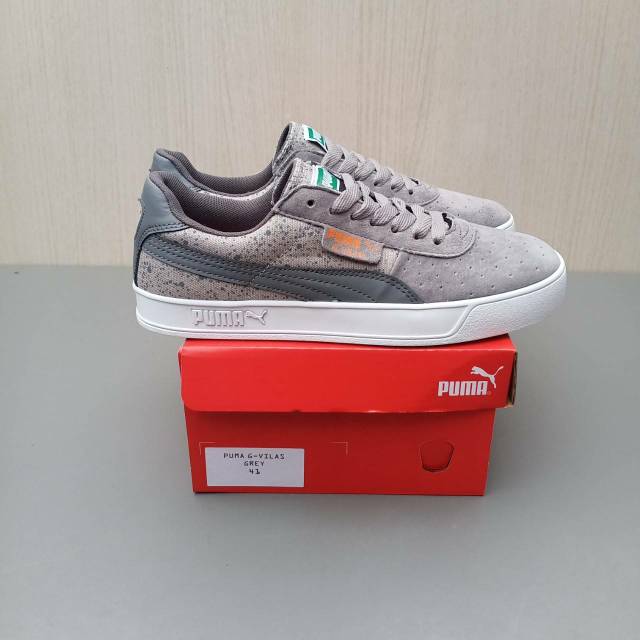 Jual Puma Suede Classic G Villas Grey Original | Shopee Indonesia