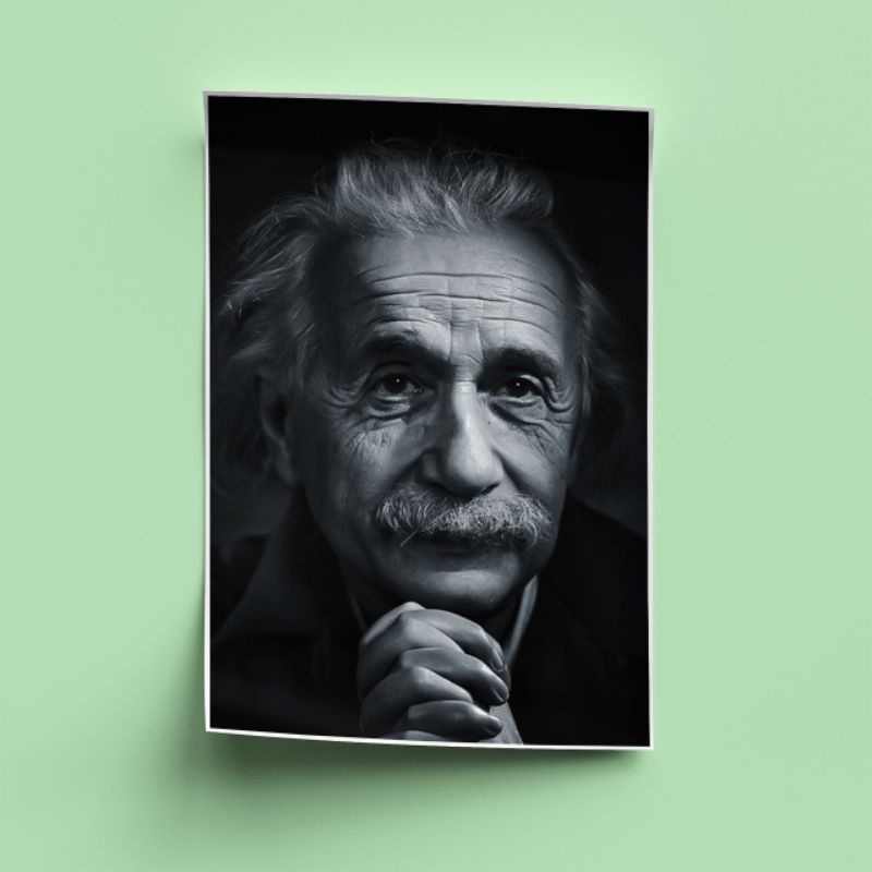 Jual Poster Albert Einstein T6 / Poster Tokoh / Poster A3+ / Poster ...