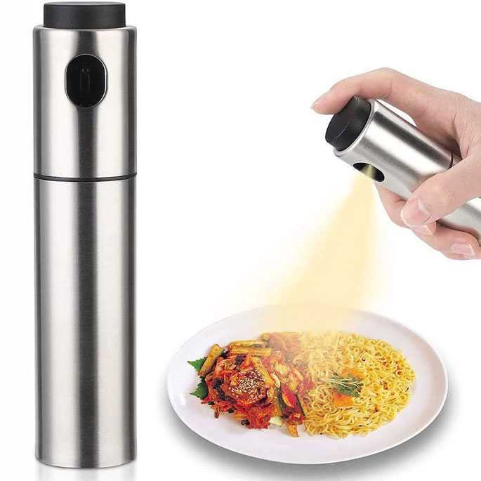 Jual Botol Semprot Spray Minyak Goreng Zaitun Stainless Steel Olive Oil ...