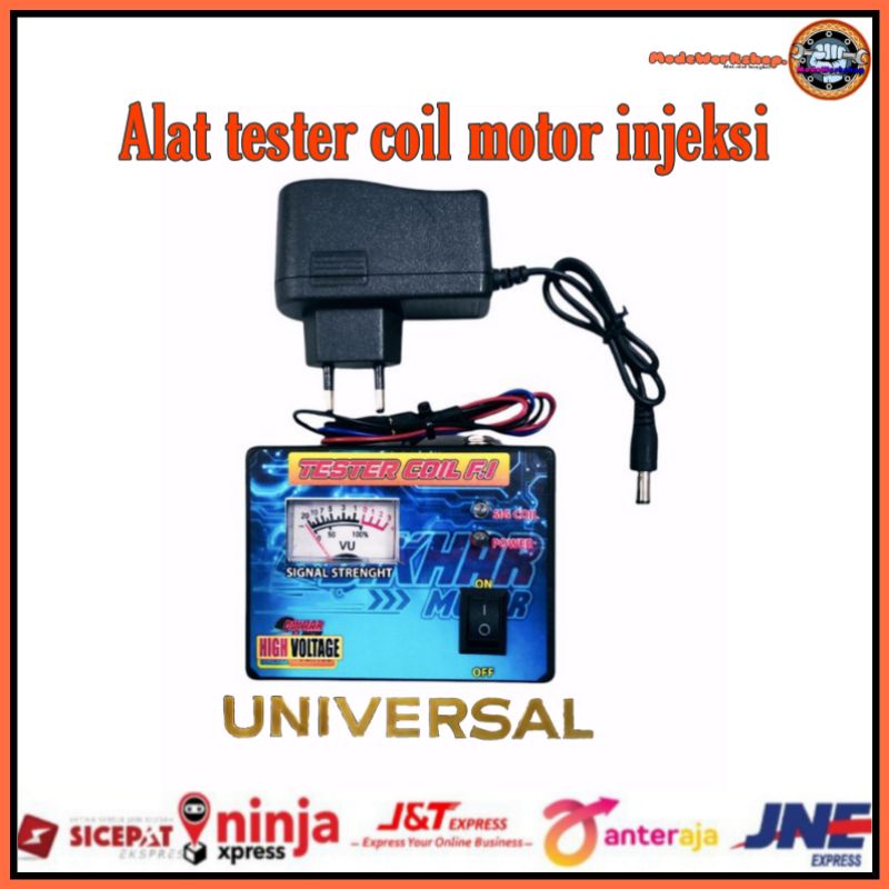 Jual Alat tester cek coil motor injeksi universal | Tester Coil FI User ...