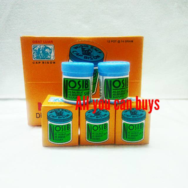 Jual NOSIB Salep Kulit Obat Gatal 14 Gr eksim | Shopee Indonesia