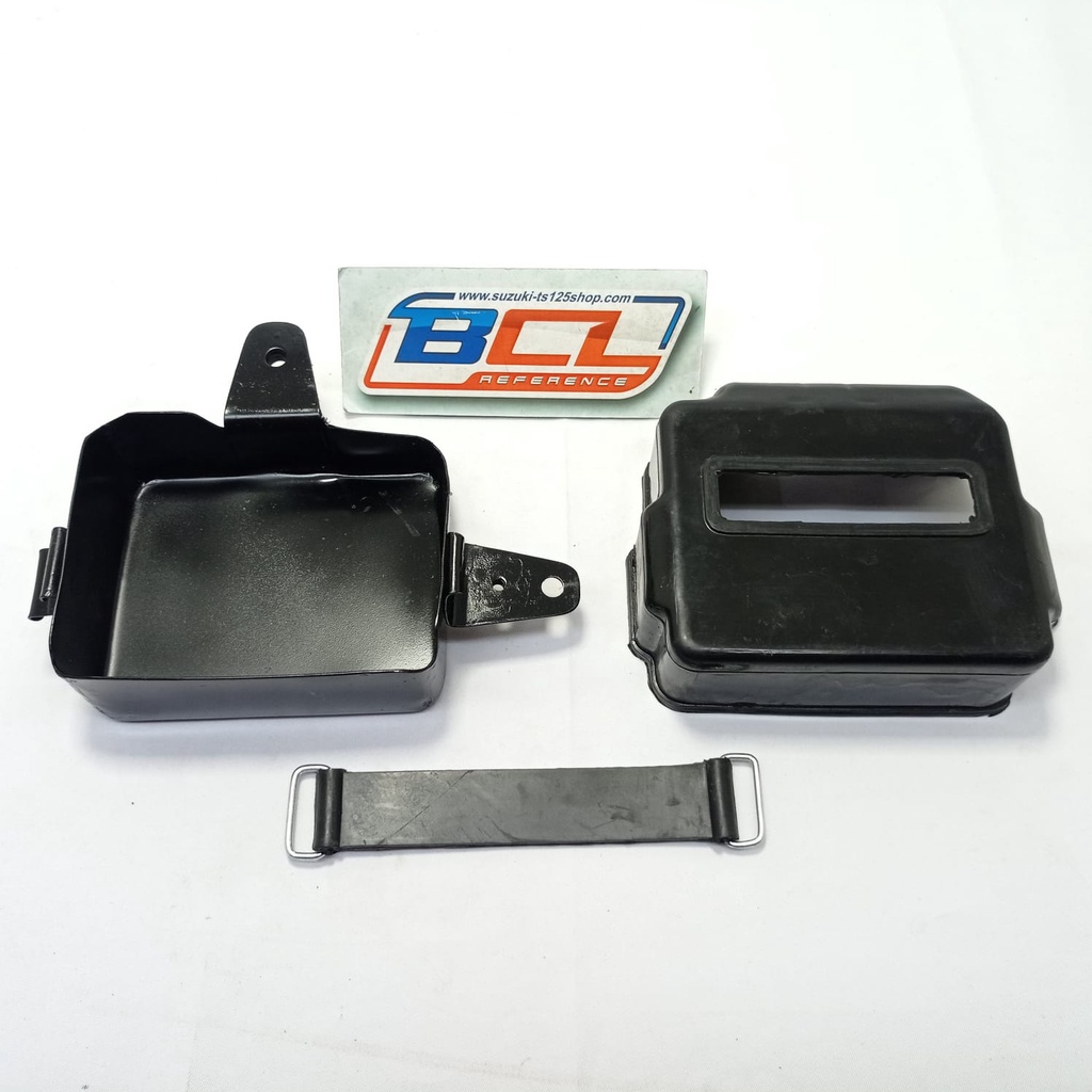 Jual Box Aki Assy Besi Plastik Karet Aki Non Original Suzuki TS 125 ...