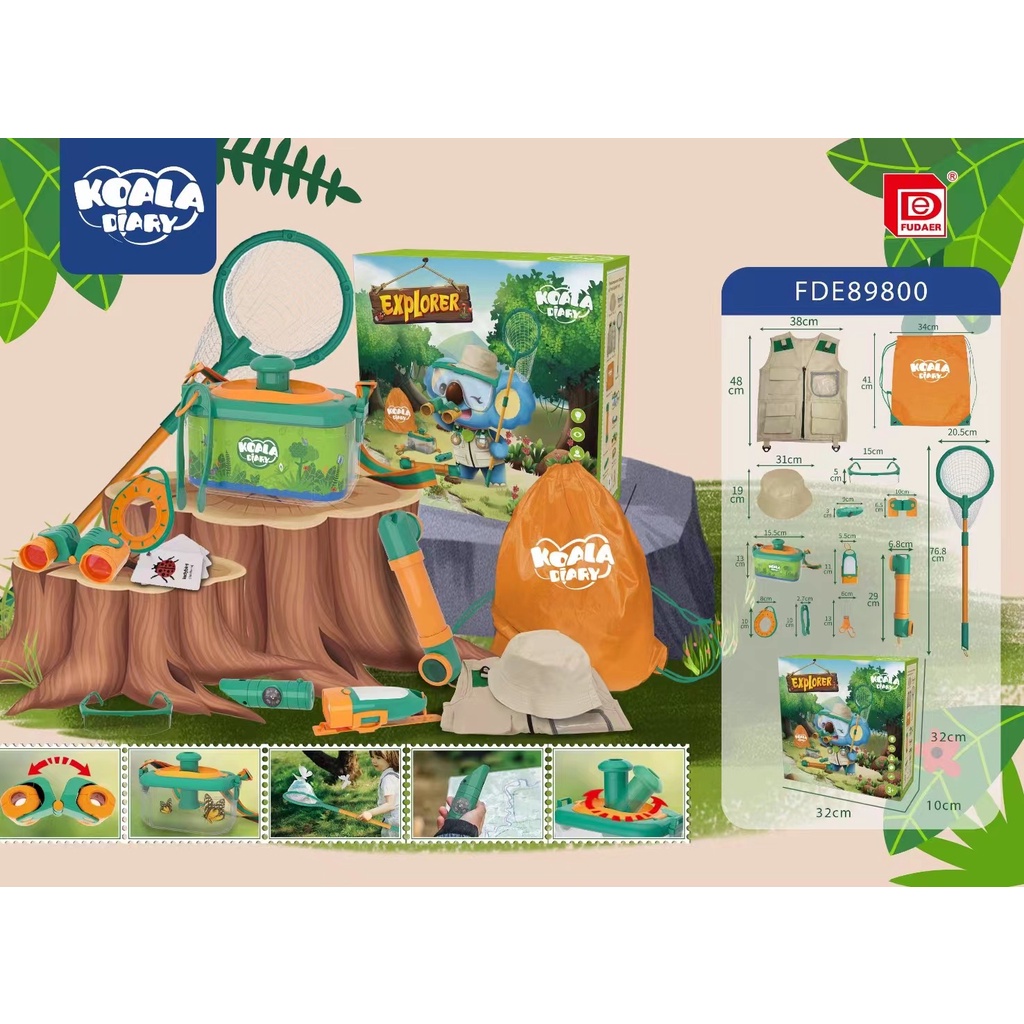 Jual Koala Diary Explorer Set mainan edukasi luar ruang anak outdoor ...