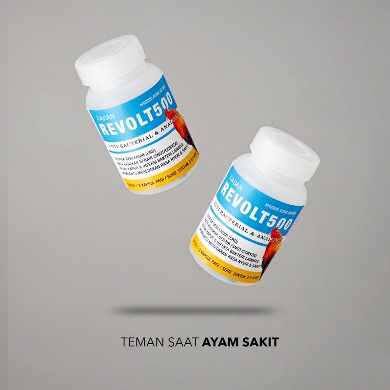 Jual REVOLT500 OBAT AYAM SNOT NGOROK PILEK MENCRET BERAK KAPUR PUTIH ...
