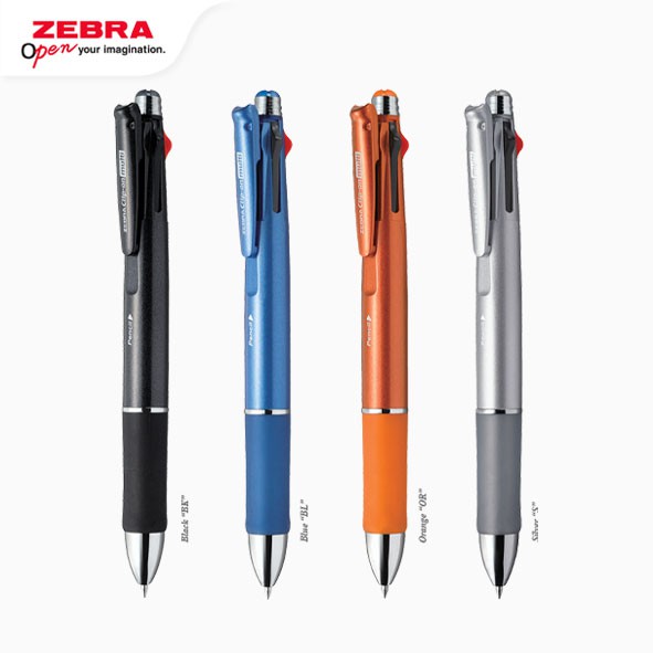 Jual ZEBRA Clip On Multi 1000S Pulpen Pena 0.7mm 5in1 Mechanical Pencil ...