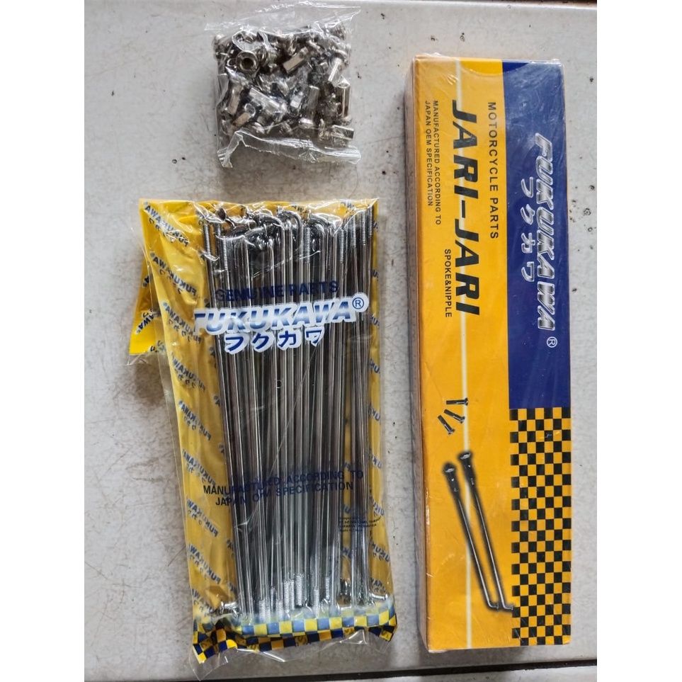 Jual JARI-JARI RUJI CHROME 10*120 UKURAN 120 FUKUKAWA 36 PCS | Shopee ...