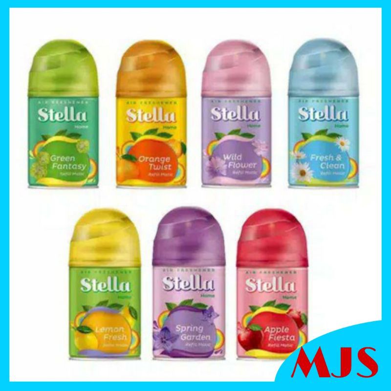 Jual (Kemasan yg baru 160ml)stella matic refill 225ml, stella isi ulang ...