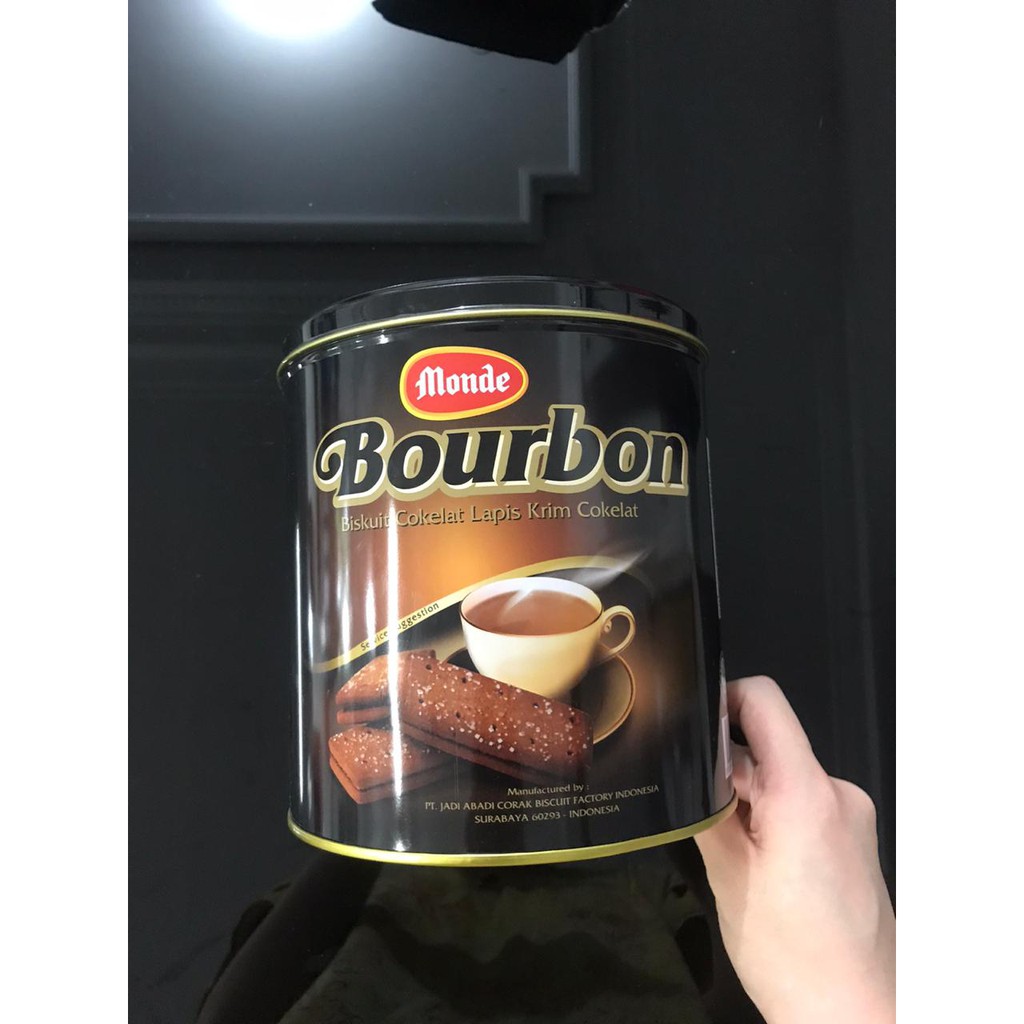 Jual MONDE BOURBON KALENG BULAT BESAR 800 GR | Shopee Indonesia