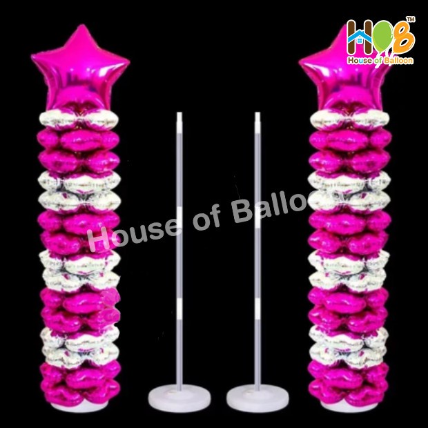 Jual Stand Balon Tiang Pemberat Air / 3 stick / Standing Pilar Dudukan ...