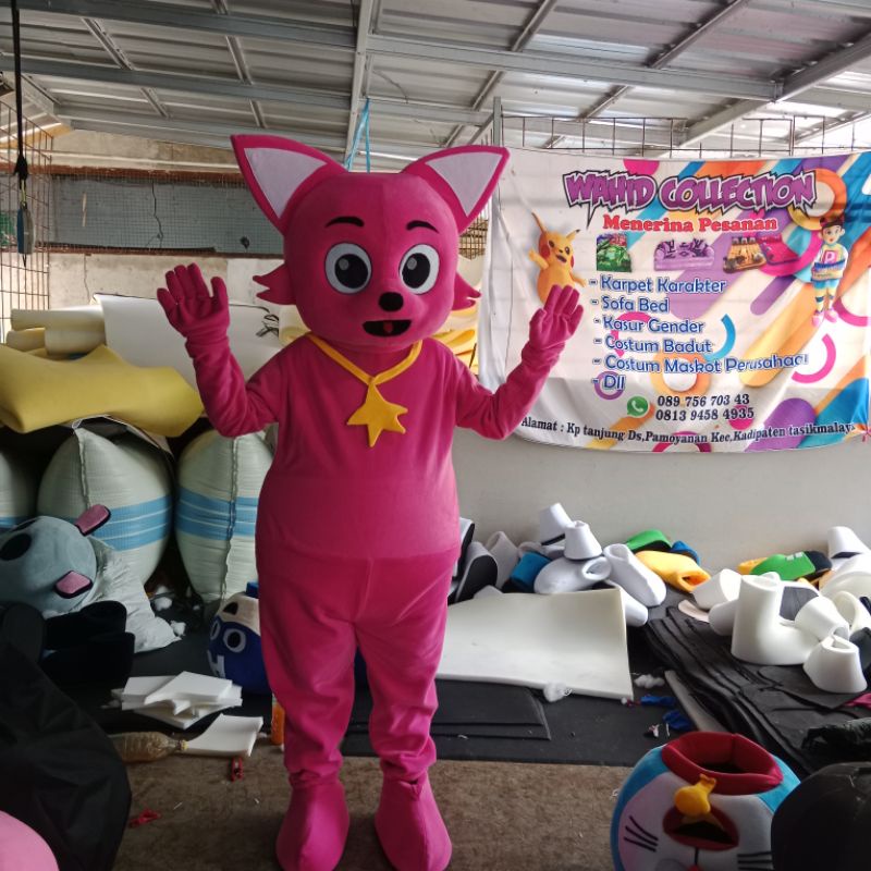 Jual kostum badut pinkfong | Shopee Indonesia