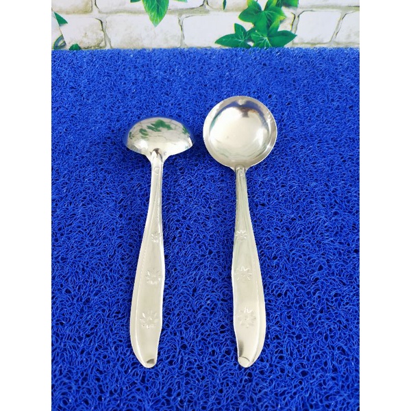 Jual Erus stainles stainless bulat 218 / erus sendok sup sop / Sendok ...