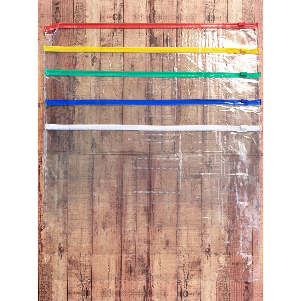 Jual Map Plastik Ziplock Merk Microtop - Zipper Bag Tahan Air B4 - Map ...