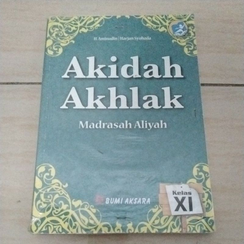 Jual Buku Akidah Akhlak MA kelas XI 11 Bumi Aksara | Shopee Indonesia