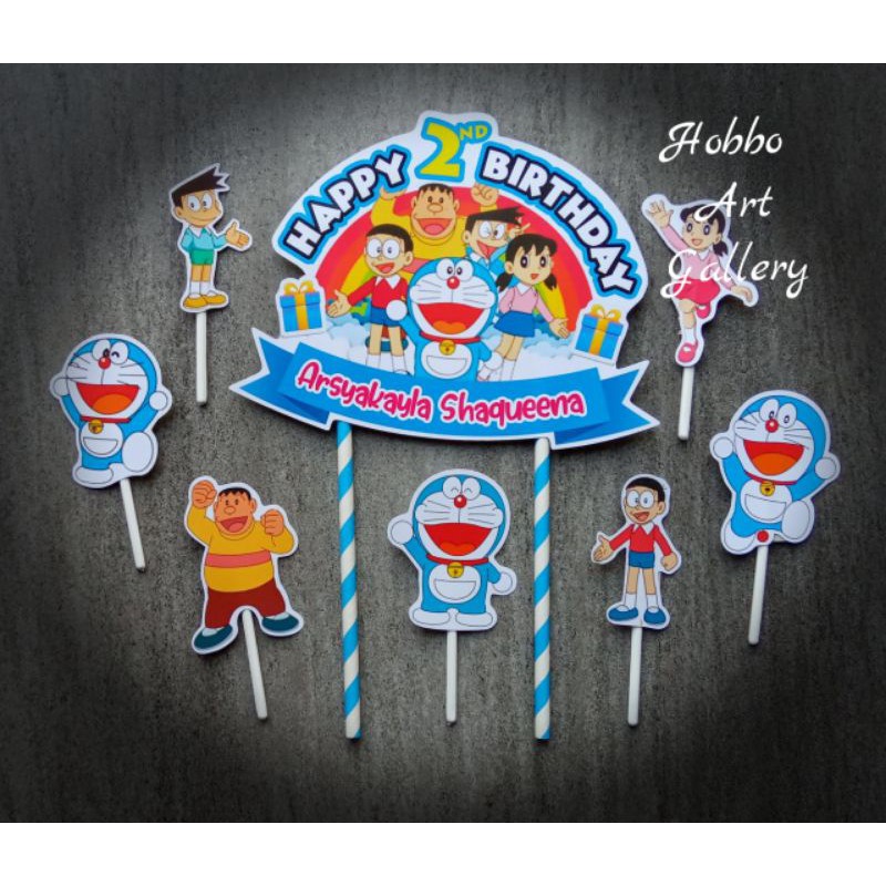 Jual Topper Cake Ultah Karakter - Hiasan Kue Ulang Tahun | Shopee Indonesia