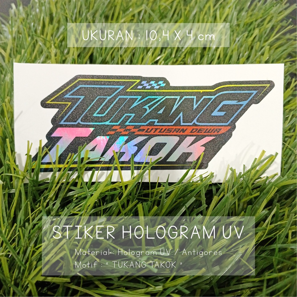 Jual stiker viral / stiker kata-kata / stiker racing / stiker bengkel ...