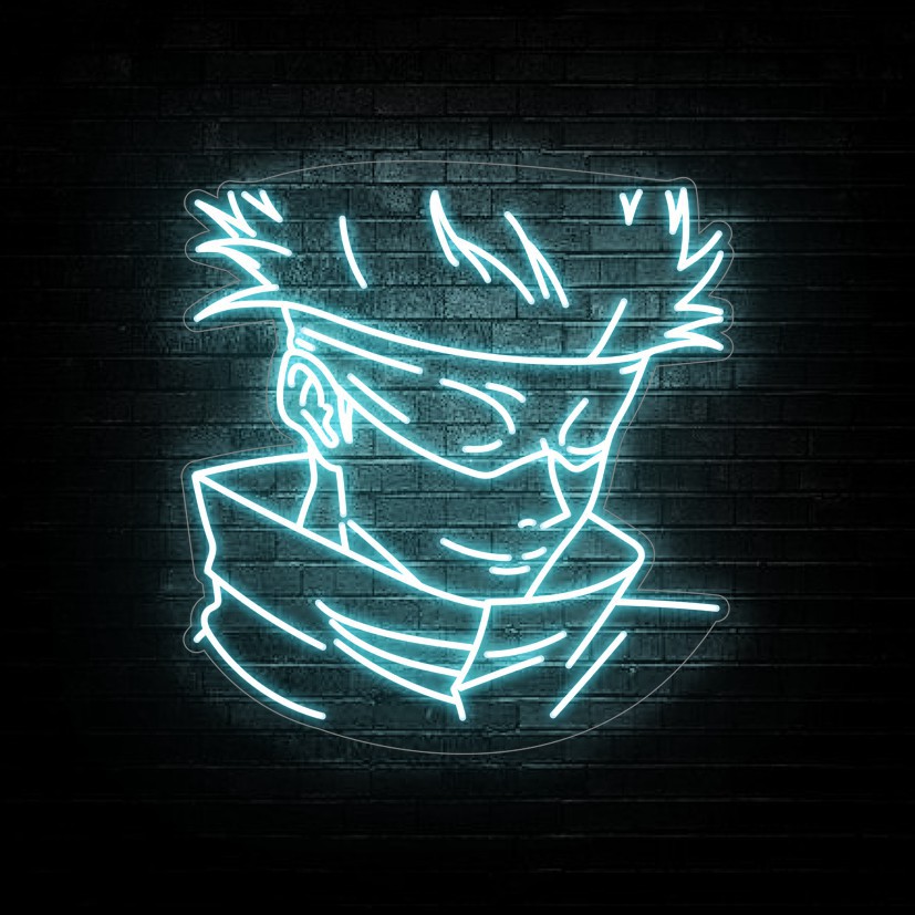Jual LED Neon Flex Gojo Satoru Jujutsu Kaisen Lampu Hias | Shopee Indonesia