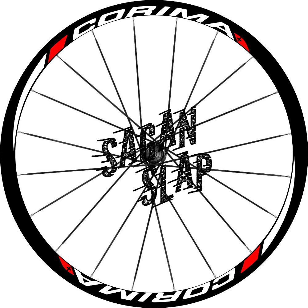 Jual Stiker Sticker Decal Velg Rims Corima 700c lebar 2cm | Shopee ...