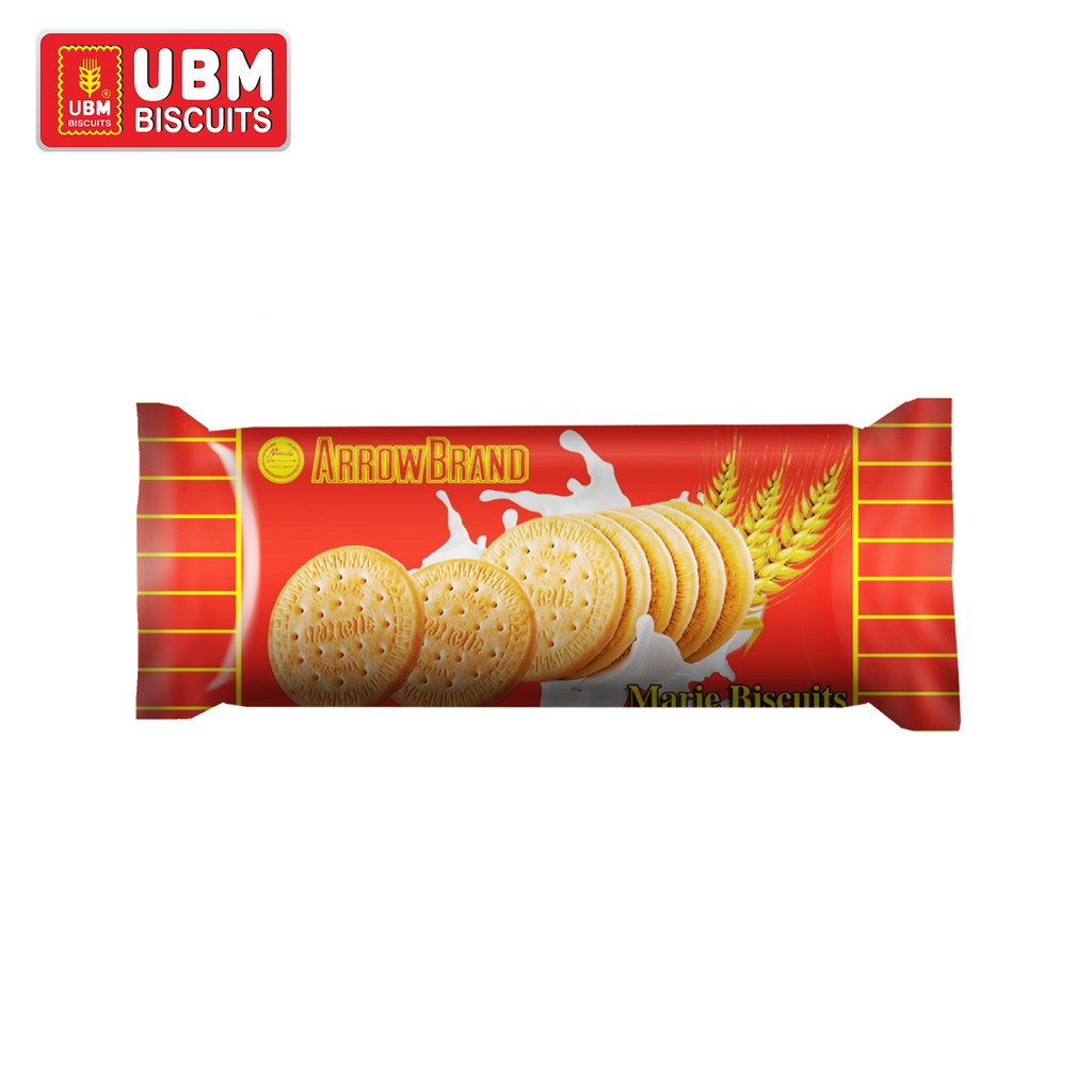 Jual UBM Biscuits Marie Arrow 145g | Shopee Indonesia