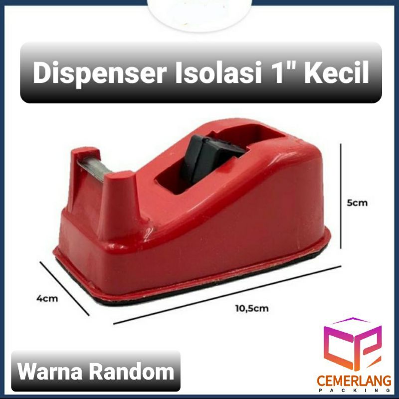 Jual Tape Dispenser Alat Potong Isolasi 12mm Tempat Solatip Duduk Kecil ...