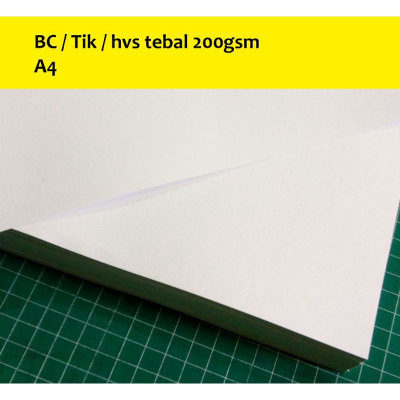 Jual kertas bc/tik,hvs tebal | Shopee Indonesia