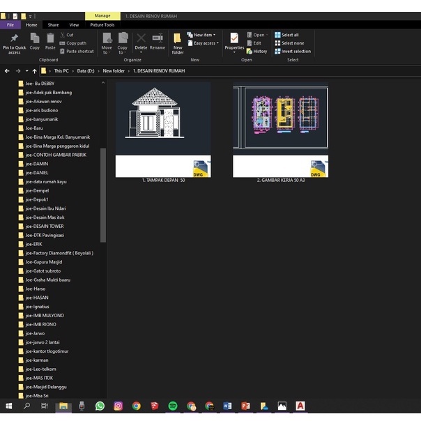 Jual KUMPULAN GAMBAR KERJA AUTOCAD | Shopee Indonesia